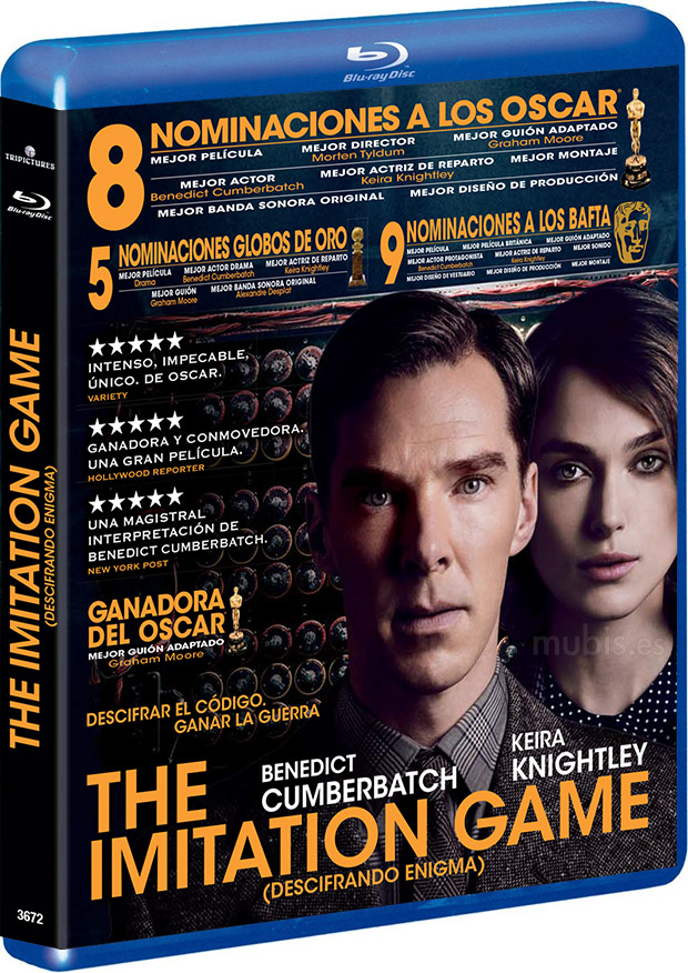 The Imitation Game (Descifrando Enigma) Blu-ray | Comprar, detalles y ...